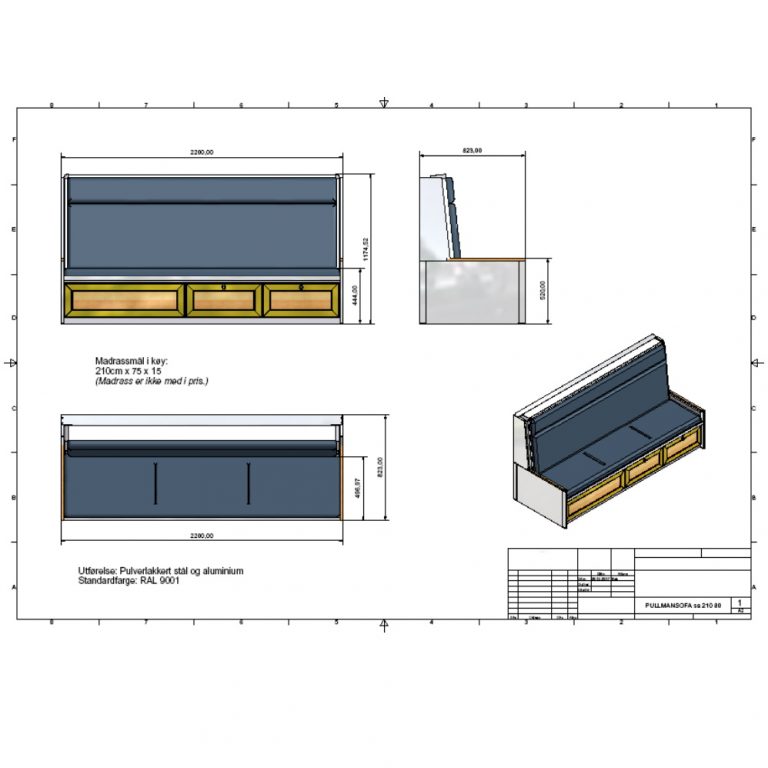 Pullman Bunk Bed With Sofa | Sofa Bed Expert