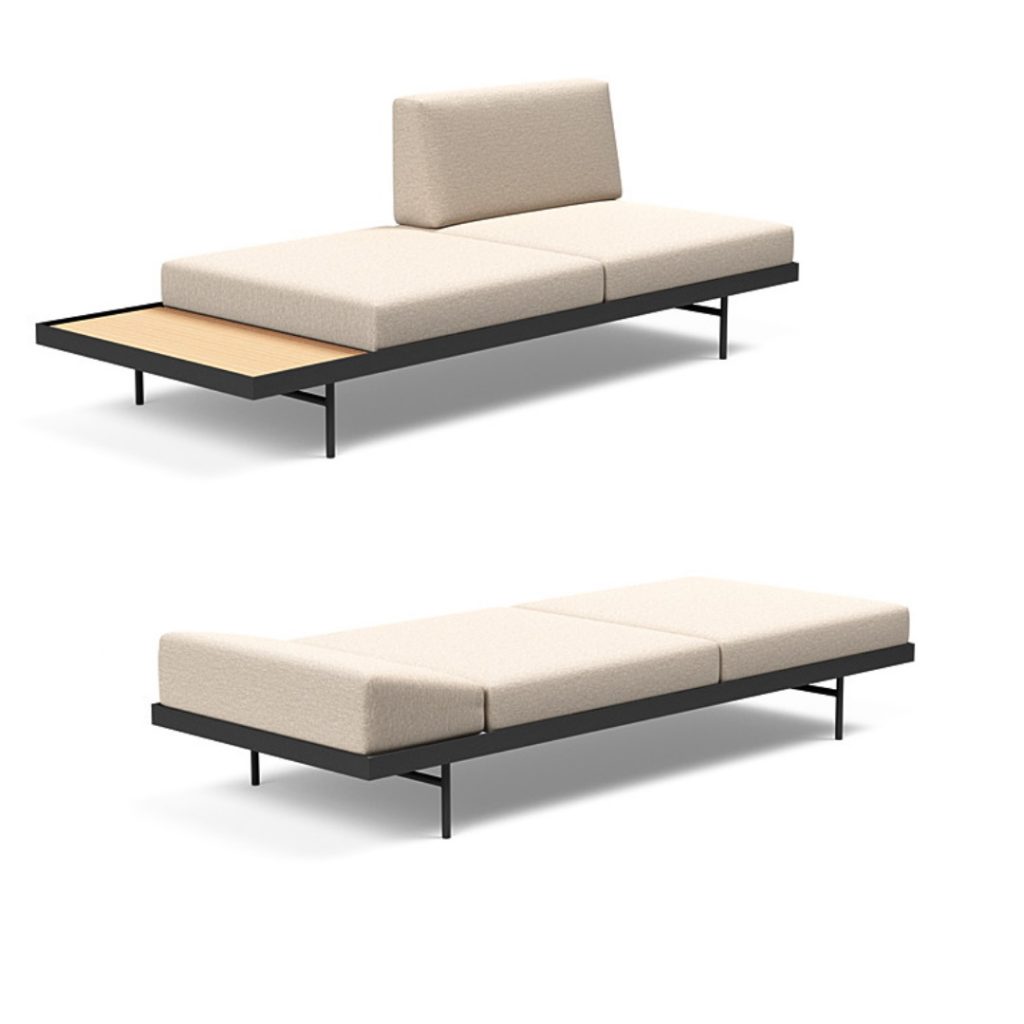 Puri Daybed With Oak Table from Innovation Living | Sofa Bed Expert