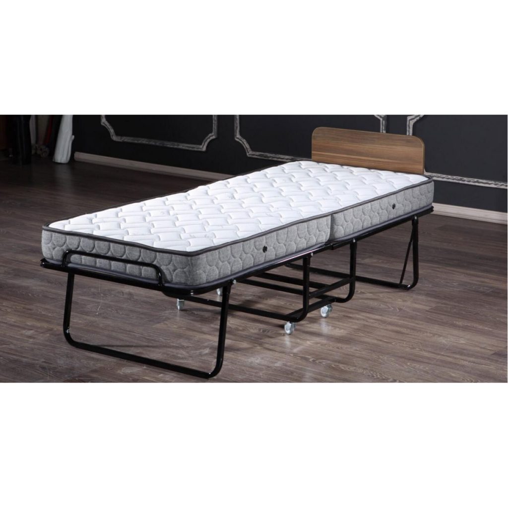 Hotel extra bed on wheels with a 12cm foam mattress 80 x 190cm pack of ...