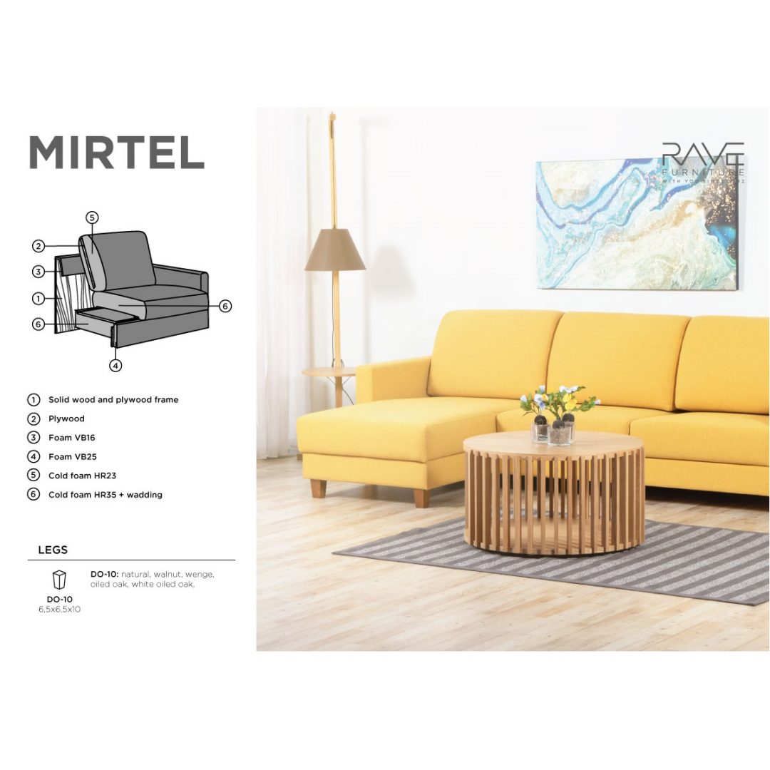 Mirtel Sofa Bed with extension from Rave furniture | Sofa Bed Expert